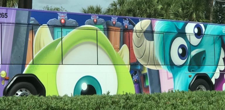 Ten Second Tip: Character Buses - Disney Over 50